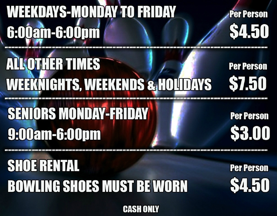 Whitestone Bowling Lanes – Traditional Bowling doing it right day and ...